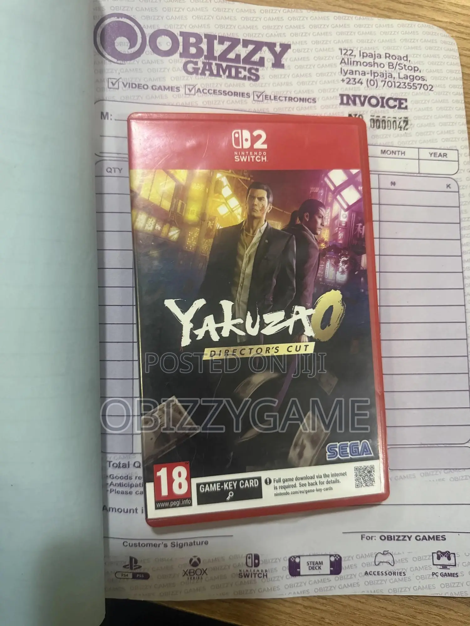 Nintendo Switch Yakuzao in Ikeja - Video Games, Obizzygames Obi | Jiji.ng