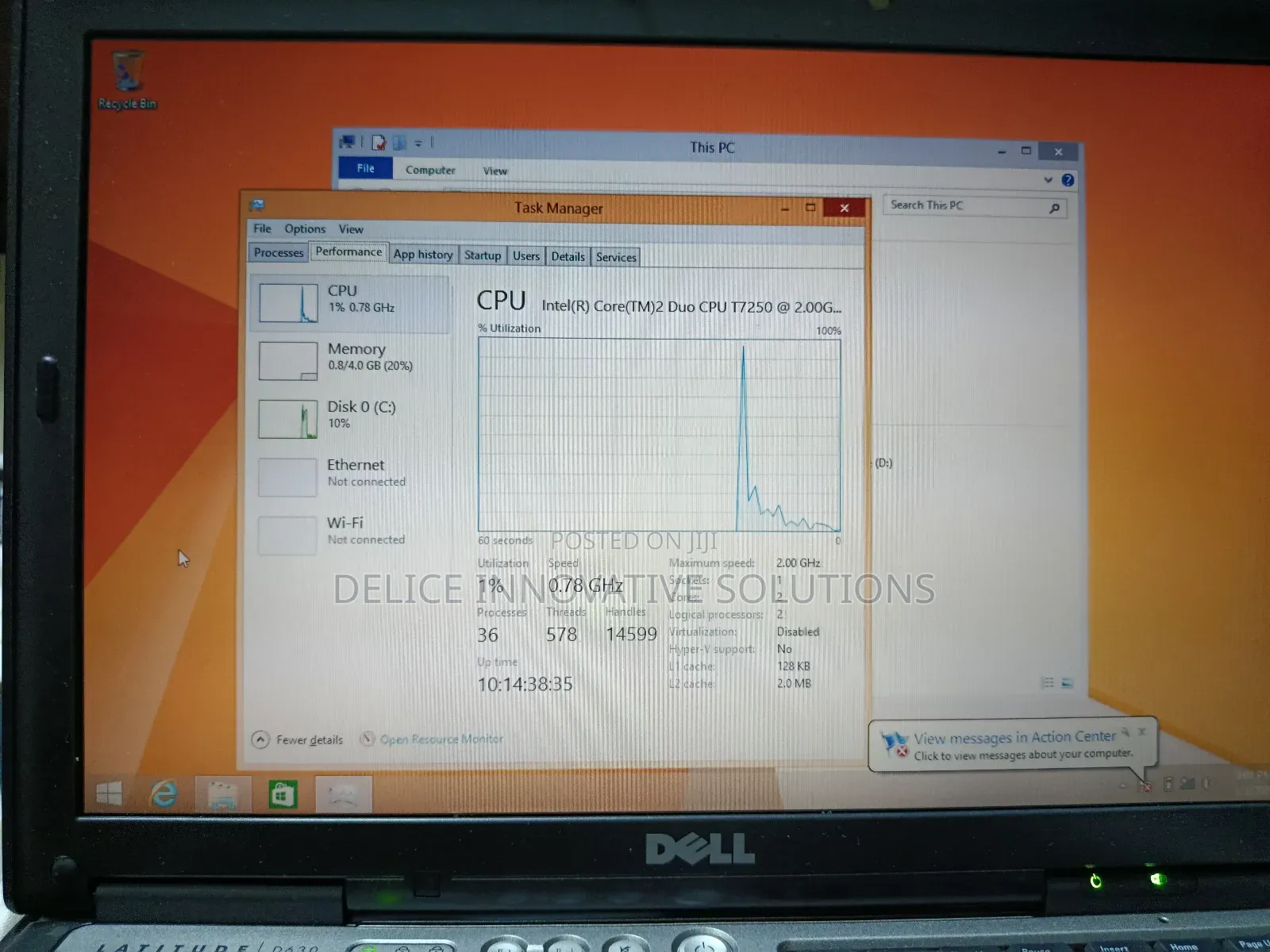 Laptop Dell Latitude D630 4GB Intel Core 2 Duo HDD 500GB in Ikeja ...