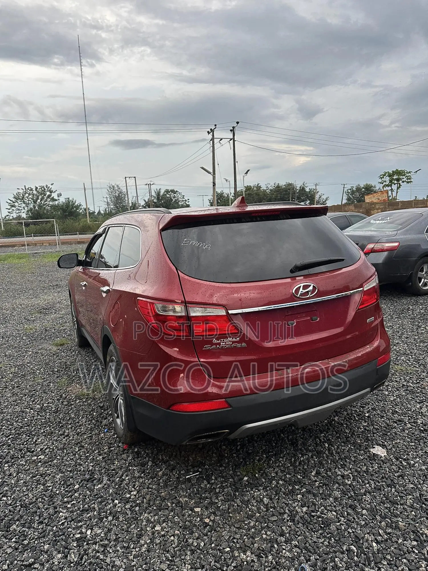 Hyundai Santa Fe 2016 Red in Ado Ekiti - Cars, Wazco Autos | Jiji.ng
