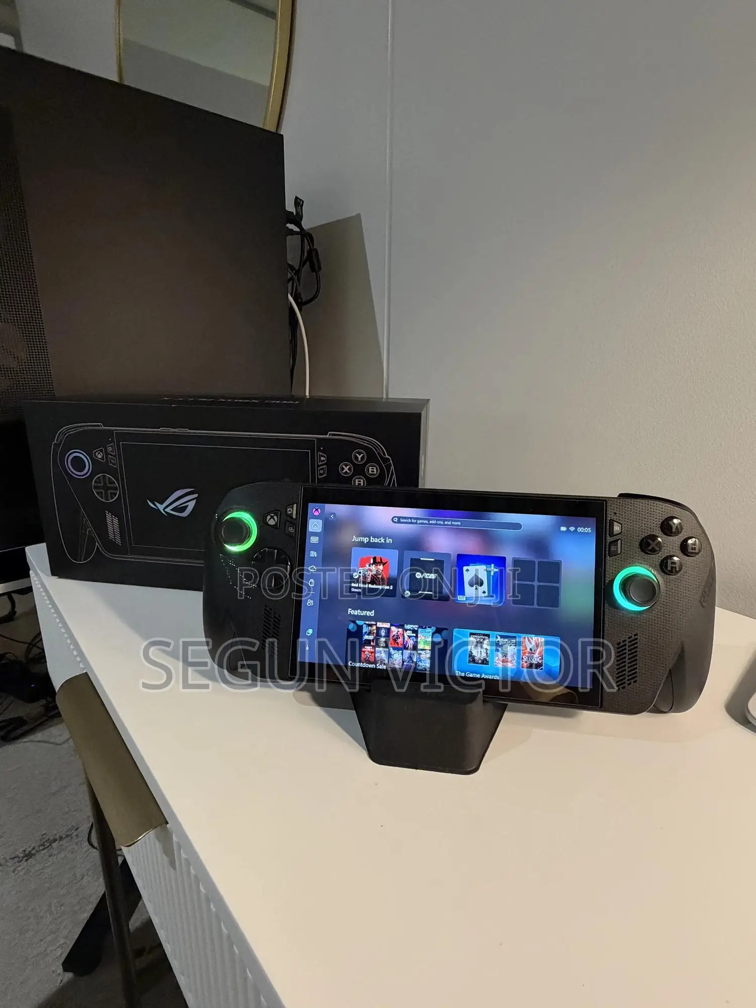 Rog Ally X Handheld Pc Z2 Extreme 24gb in Lekki - Video Game Consoles ...