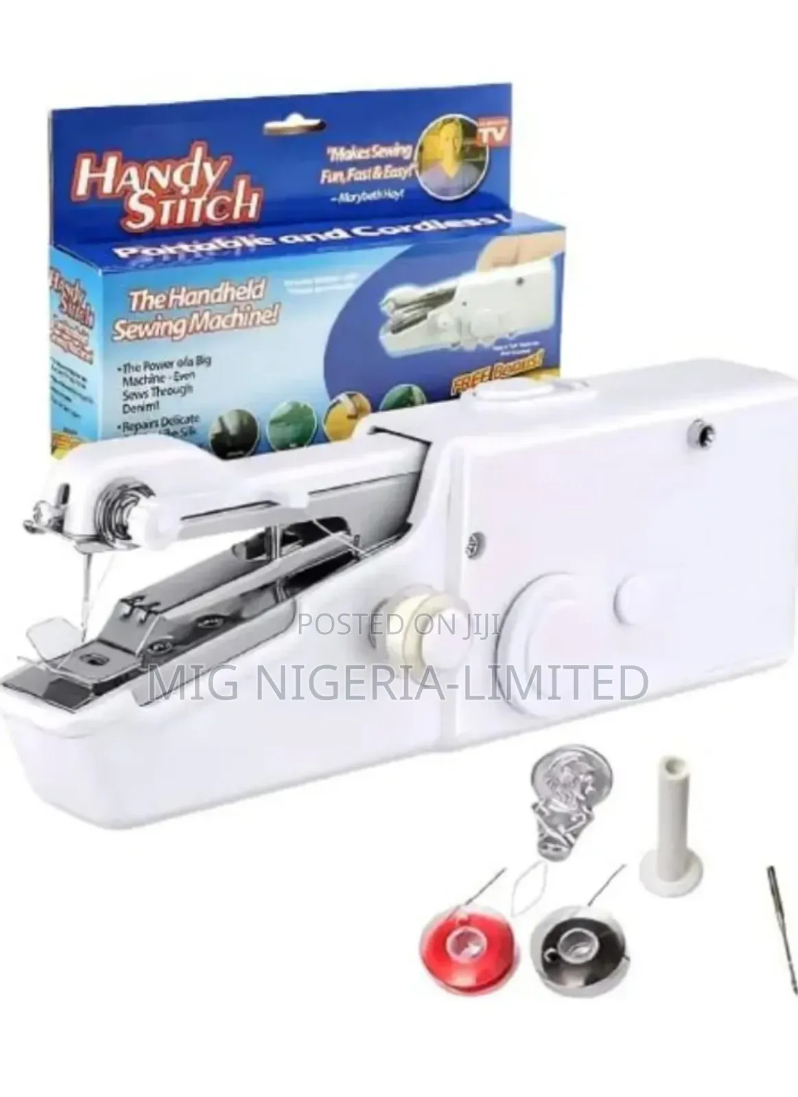 Electric Handy Stitch Sewing Handheld Cordless Portable Sewing Machine ...