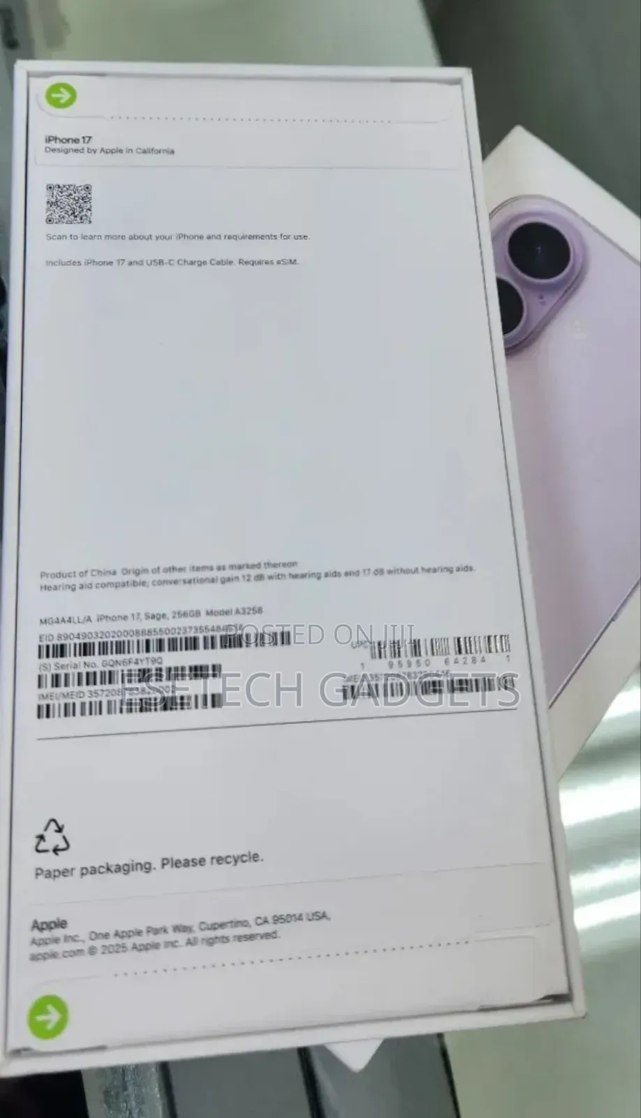 New Apple iPhone 17 256 GB in Wuse 2 - Mobile Phones, Ese Tech | Jiji.ng