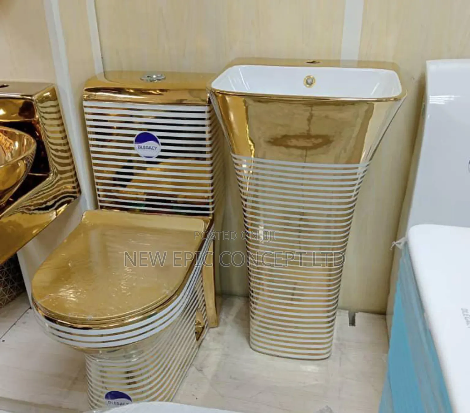 Special Gold Water Closet With Wash Hand Basin in Orile - Plumbing ...