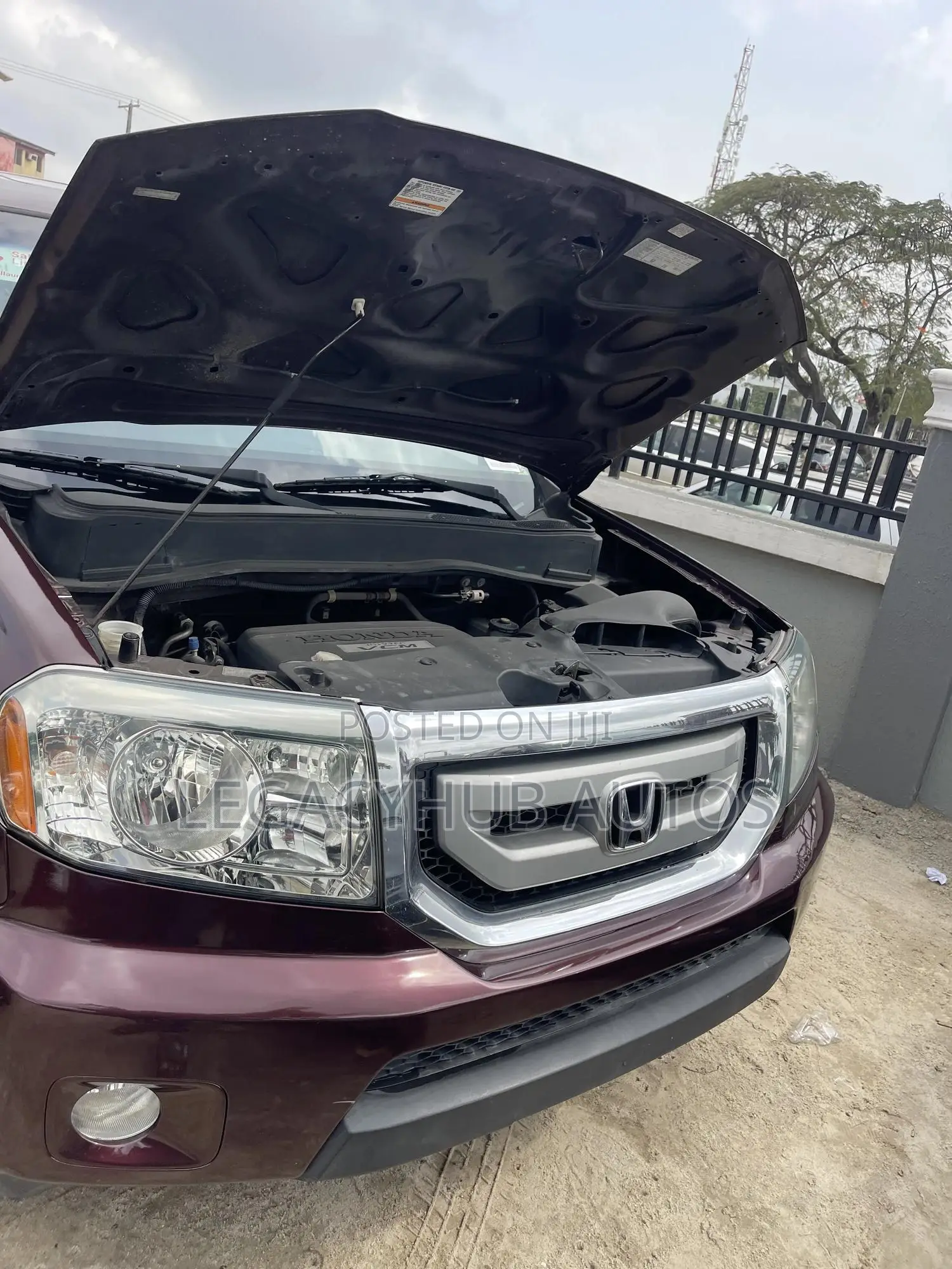 Honda Pilot EX 4dr SUV 4WD (3.5L 6cyl 5A) 2009 Red in Amuwo-Odofin ...