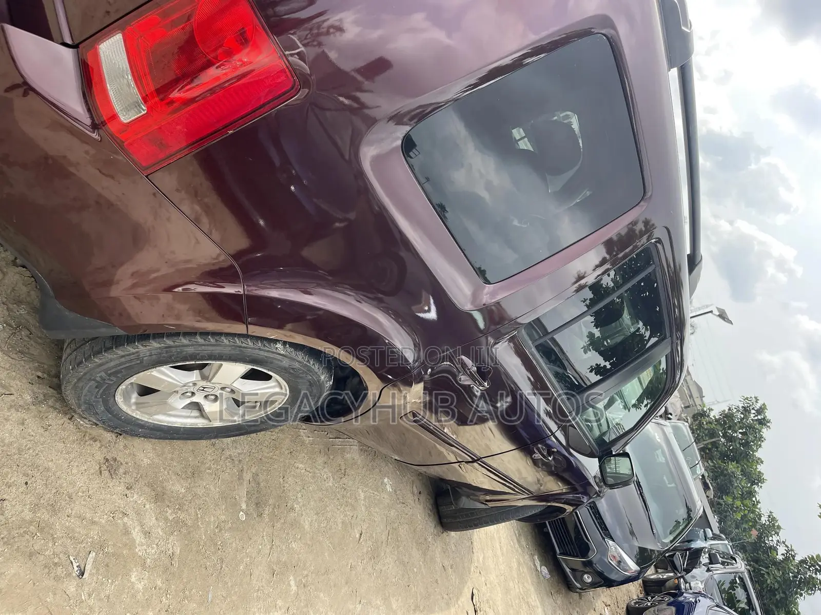 Honda Pilot EX 4dr SUV 4WD (3.5L 6cyl 5A) 2009 Red in Amuwo-Odofin ...