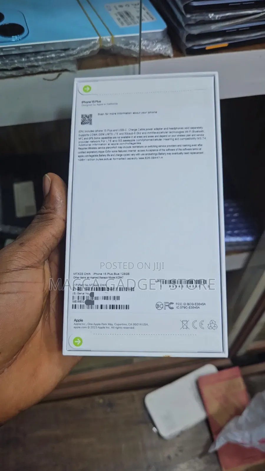 New Apple iPhone 15 Plus 128 GB Blue in Ikeja - Mobile Phones, Festus ...