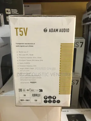Adam Audio T5v Five Inches Studio Monitor in Ojo - Audio & Music ...