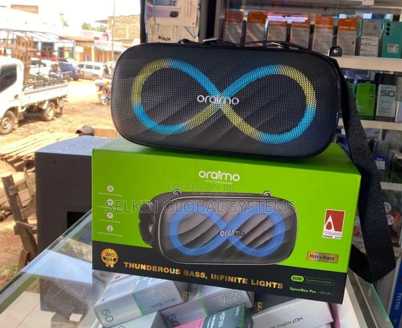 Oraimo Spacebox Bluetooth Wireless Speaker With Deep Bass in Port ...