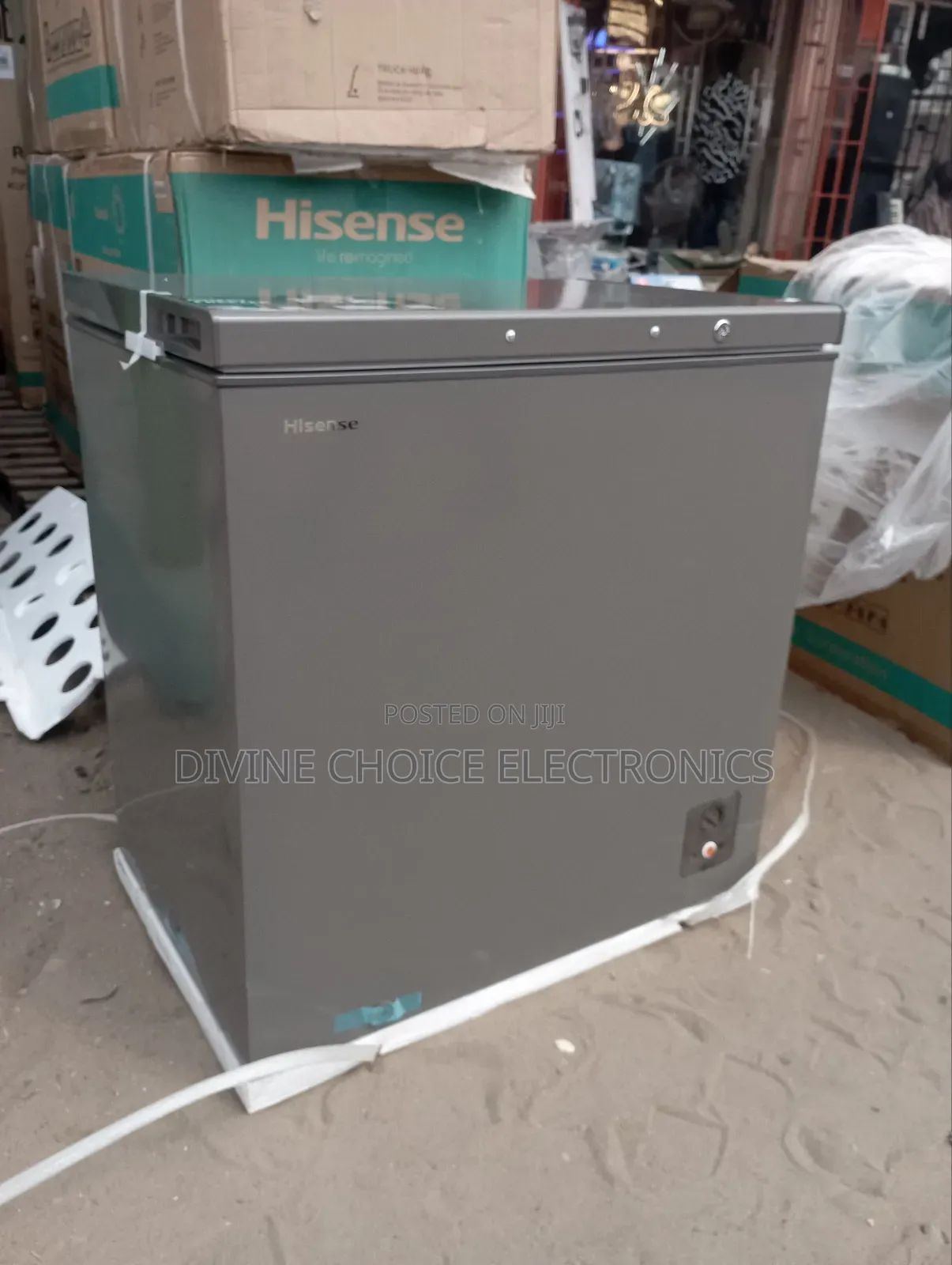 Hisense FRZ Fc 260sh 198 L Fast Freezer Power Indicator Silver Color in ...