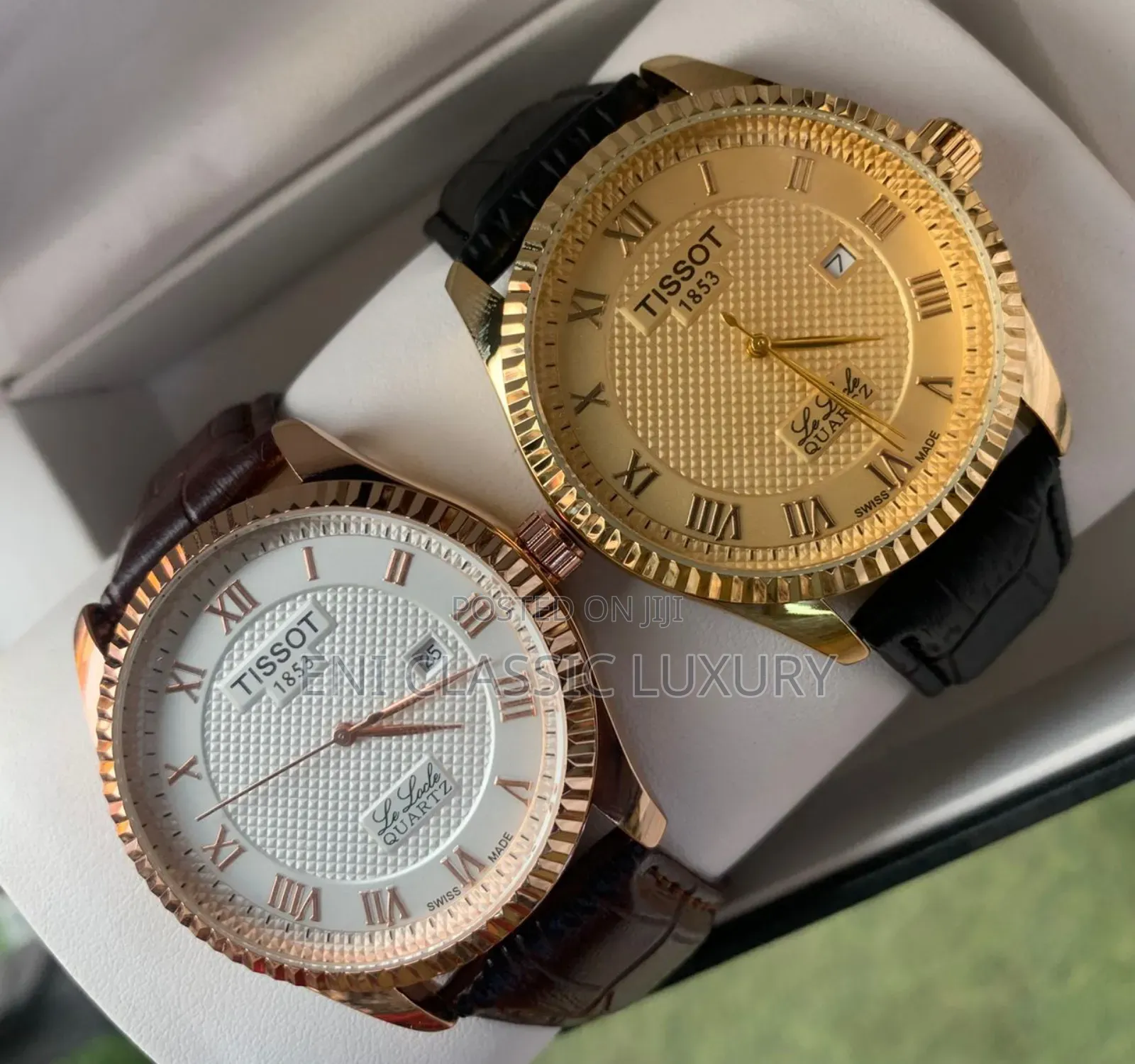 High Quality Leather Wristwatches Tissot Well Banded Package in Lagos ...