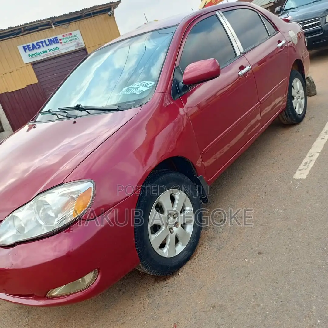 Toyota Corolla 2007 Red in Ibadan - Cars, Reliable Cars And Properties ...