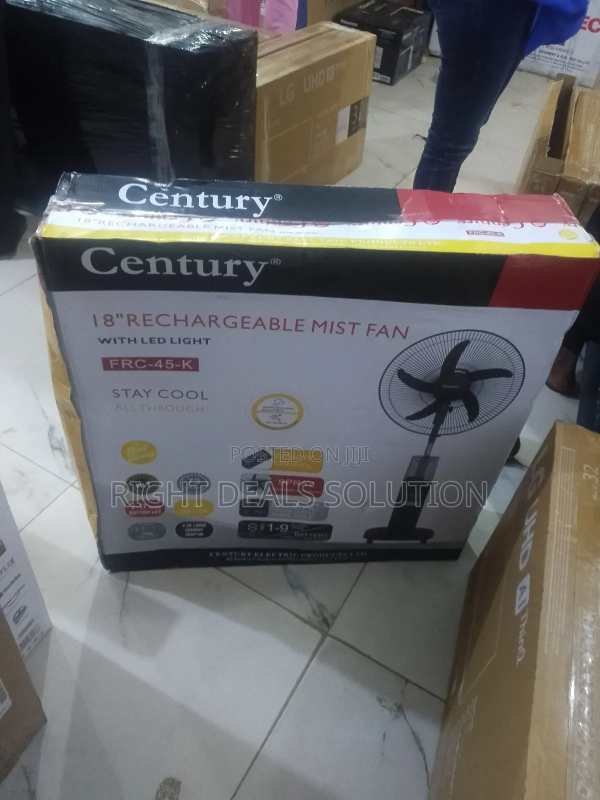 No Wires, No Limits – Just Cool Air With Century Mist Fan in Ojota ...