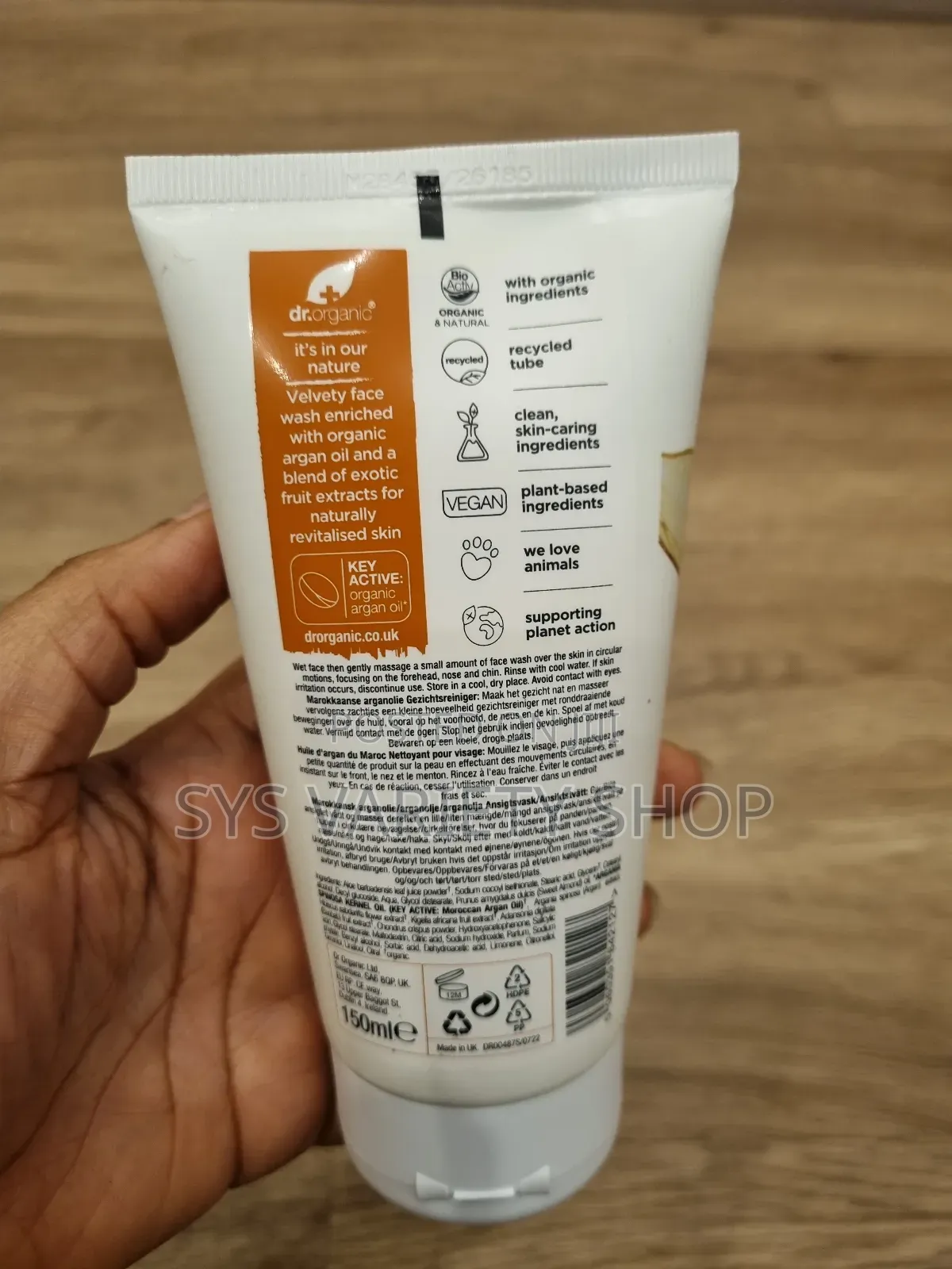 Dr.Organic Moroccan Argan Oil Face Wash in Lekki - Face Care, Sys ...