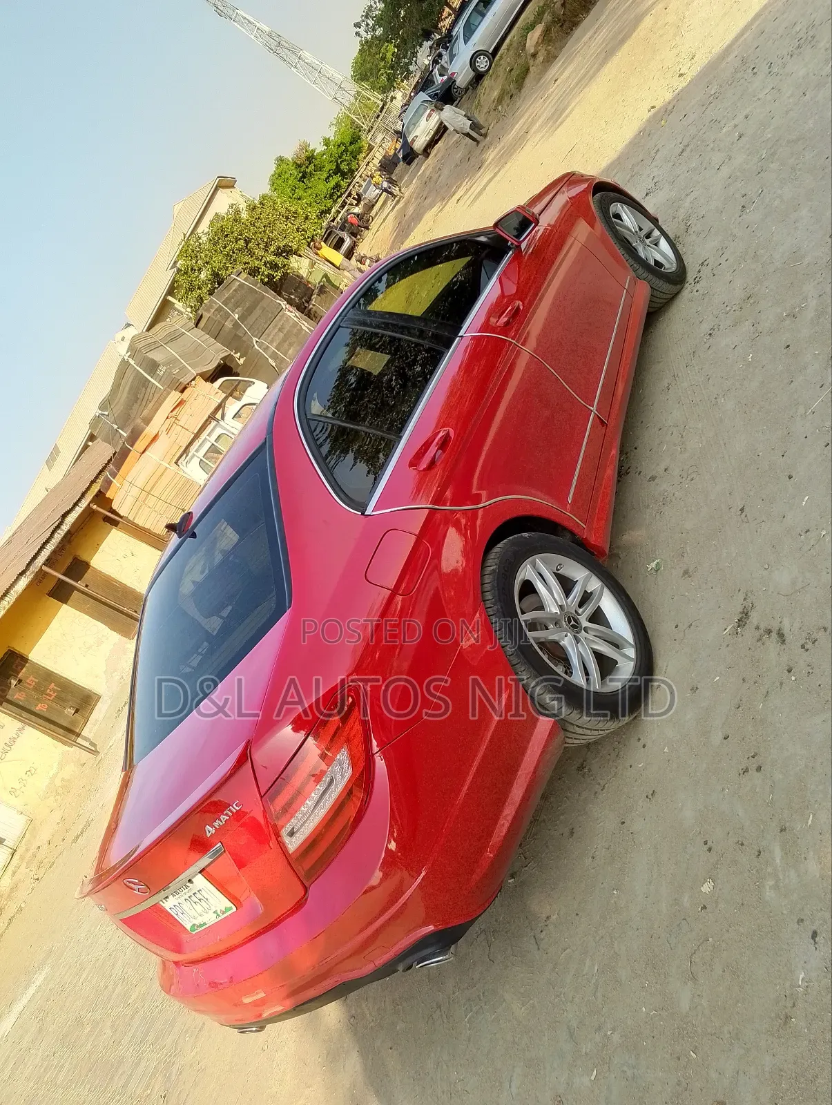 Mercedes-Benz C300 Luxury 4Matic Sedan AWD (3.5L 6cyl 7A) 2014 Red in ...