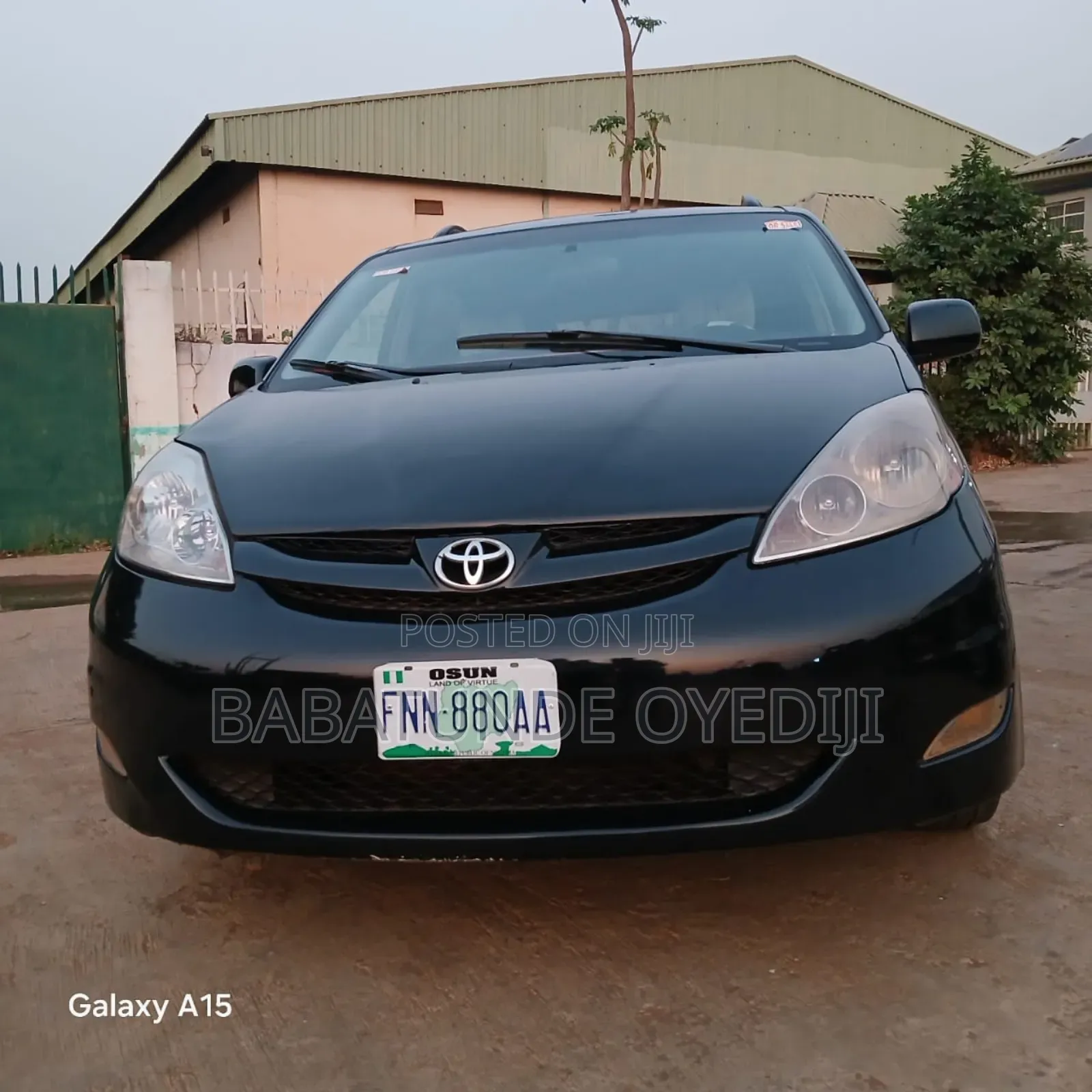 Toyota Sienna 2007 Black in Ilorin South - Cars, Babatunde Oyediji ...