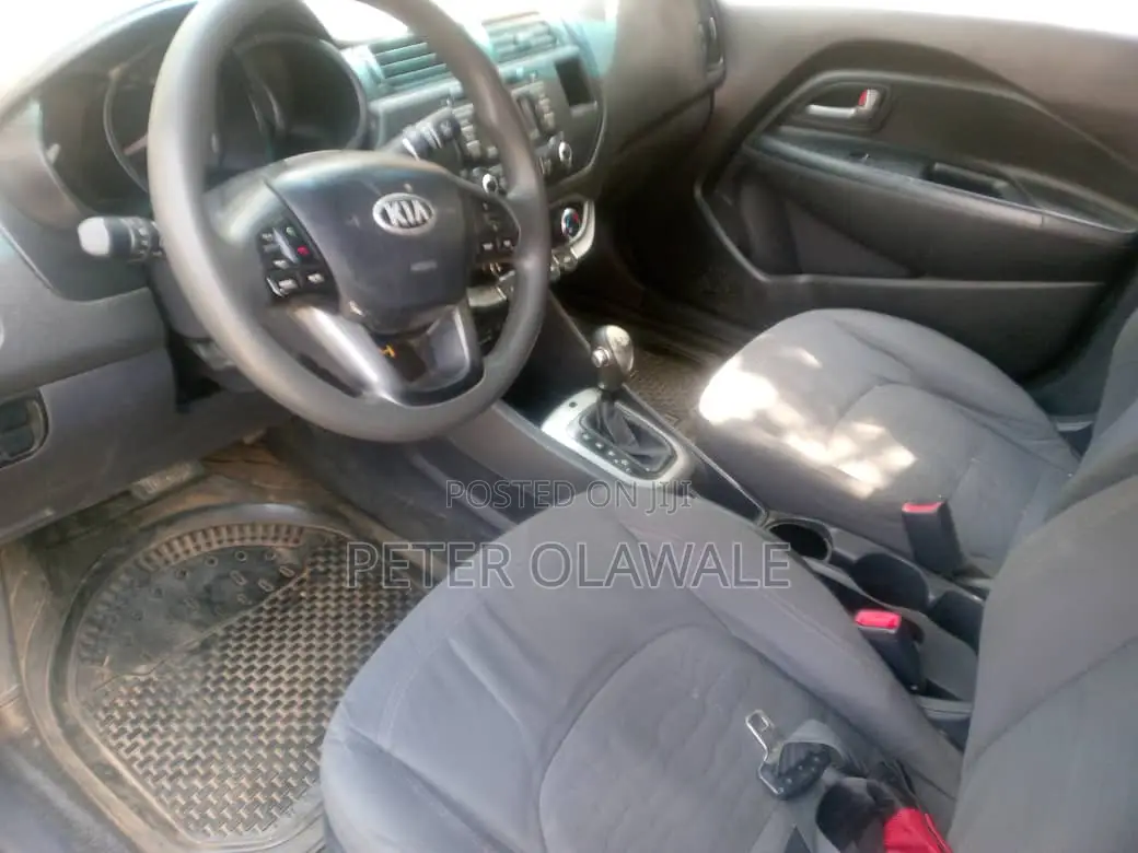 Kia Rio EX 4dr Sedan (1.6L 4cyl 6A) 2013 Black in Ikeja - Cars, Peter ...