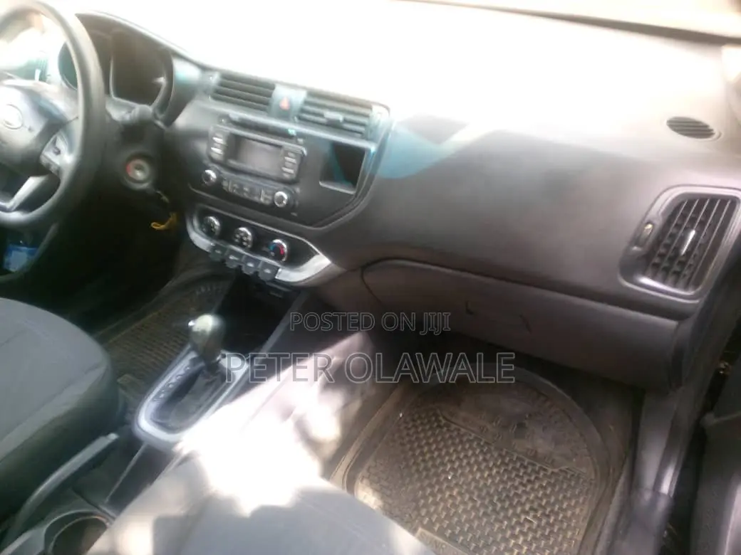 Kia Rio EX 4dr Sedan (1.6L 4cyl 6A) 2013 Black in Ikeja - Cars, Peter ...