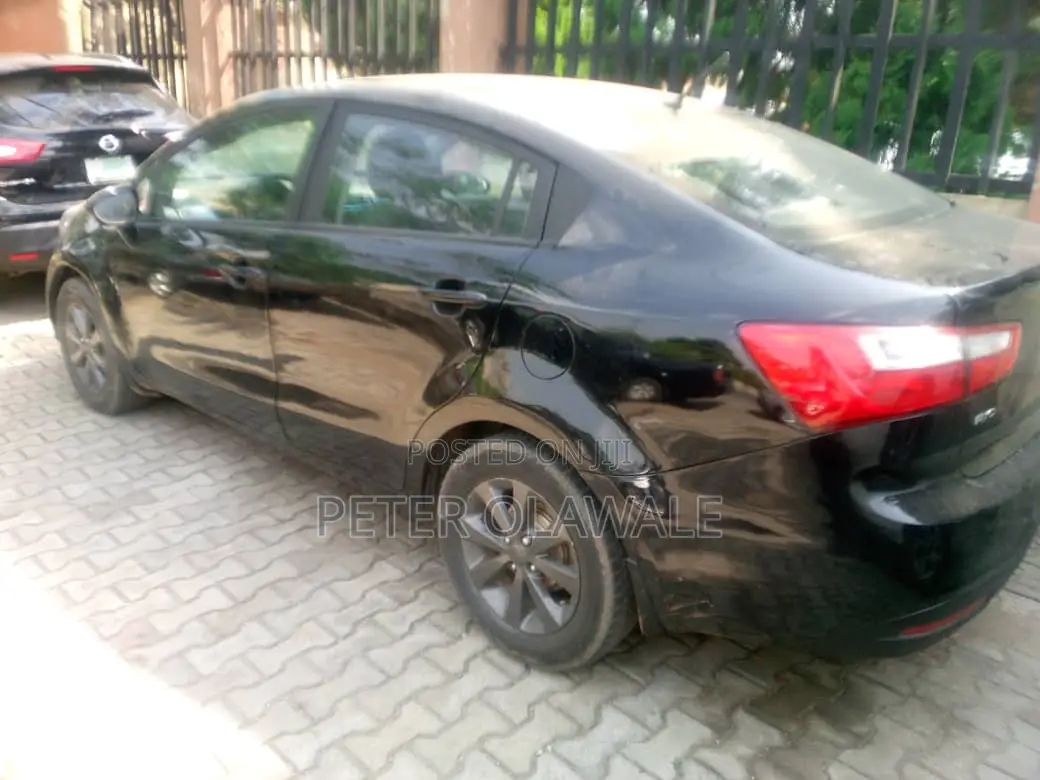 Kia Rio EX 4dr Sedan (1.6L 4cyl 6A) 2013 Black in Ikeja - Cars, Peter ...