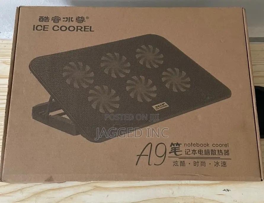 Ice Coorel Laptop Cooling Pad With 6 Fans Adjustable Stand in Ikeja ...