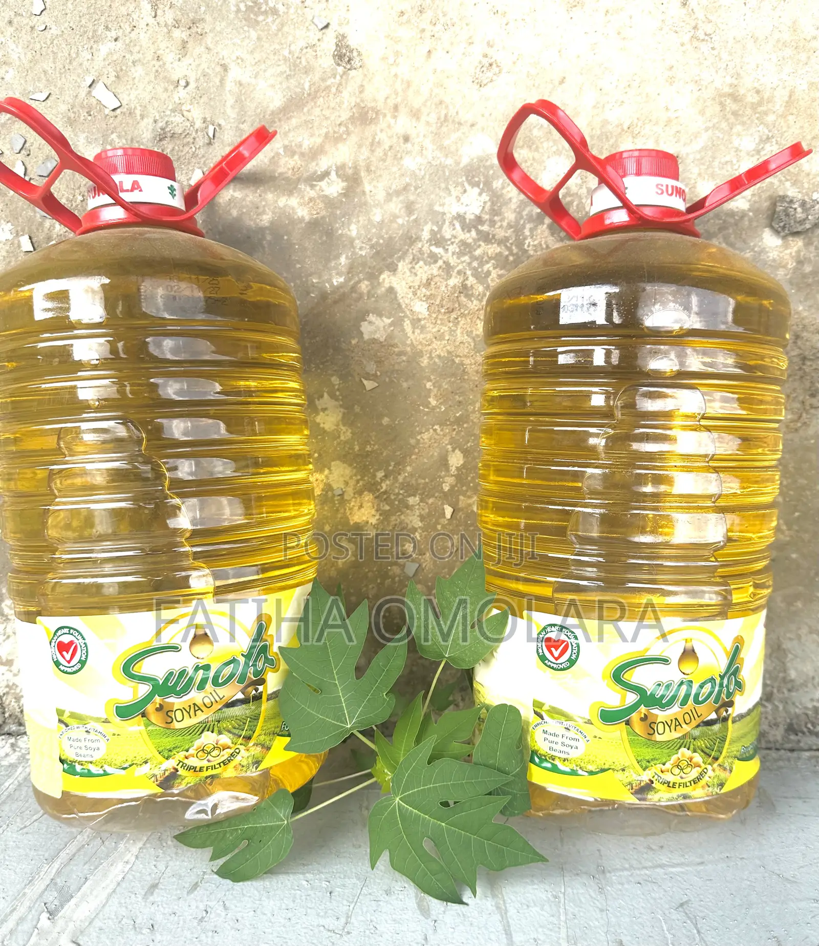 Sunola Quality Soya Oil (Triple Filtered), Pure Soya Beans, 5ltrs in ...