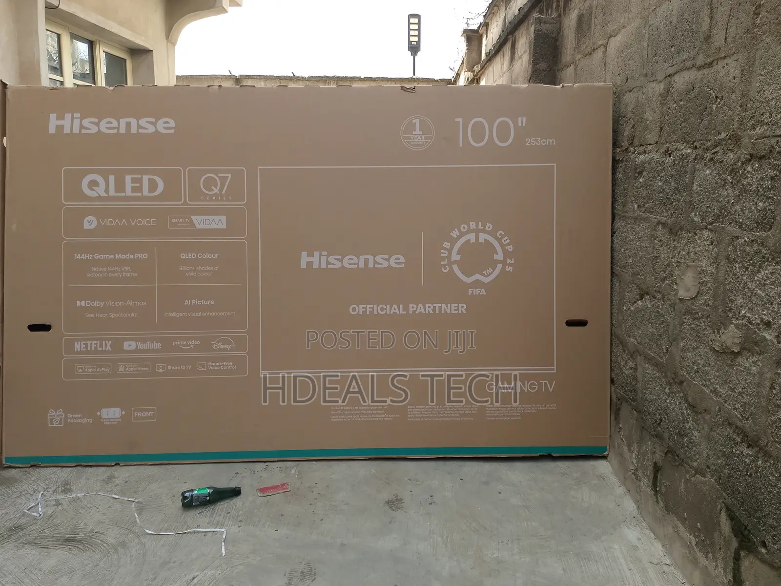 Hisense 100 Inch Smart Tv With Large Viewing Screen in Agboyi/Ketu - TV ...