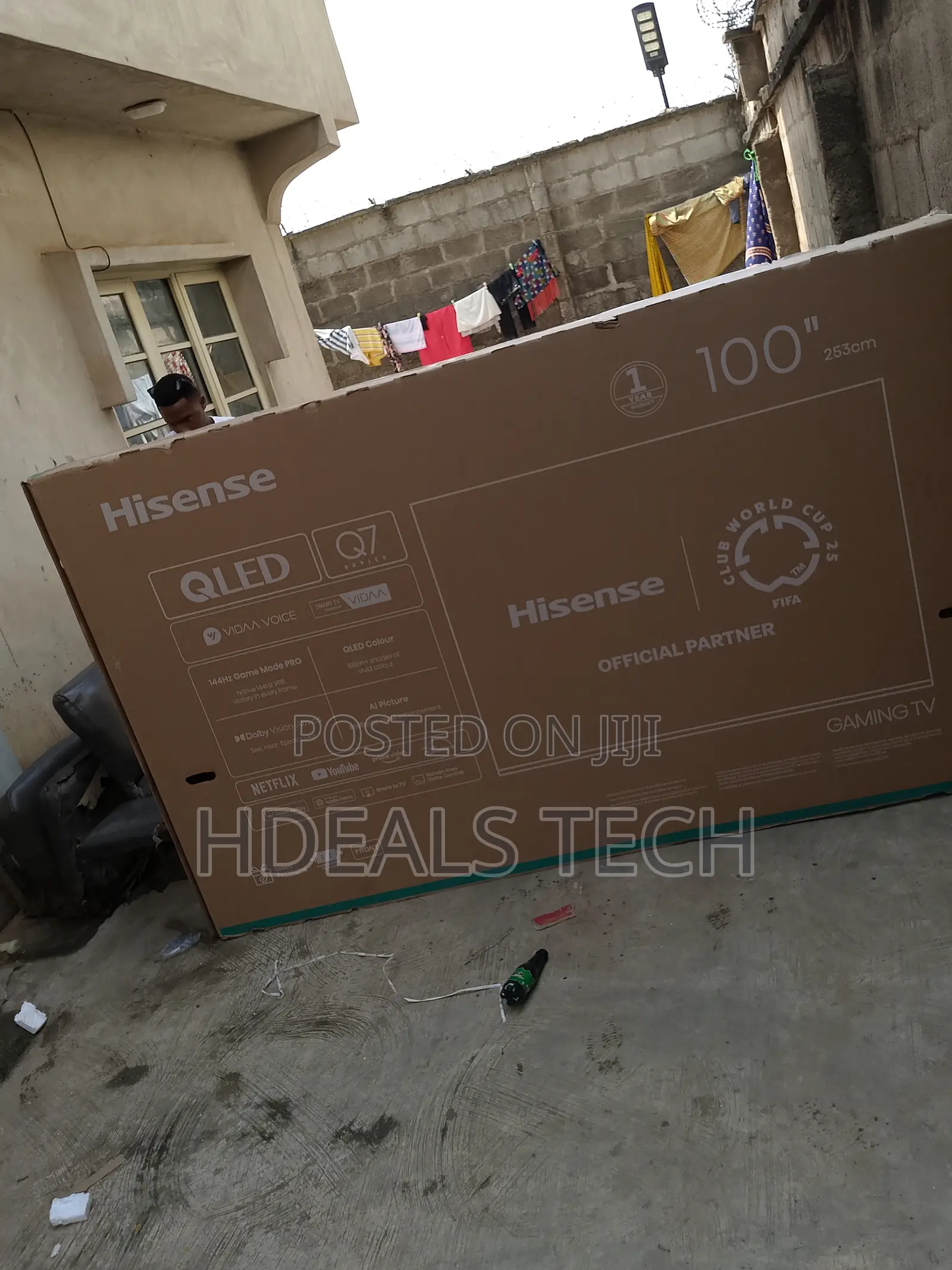 Hisense 100 Inch Big Screen Smart Tv for House Entertainment in Egbe ...