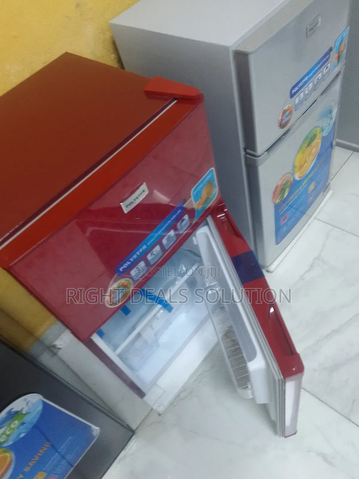 Polystar Pv-Dd203r6lr 90-Litre Double Door Mini Fridge for Home in ...