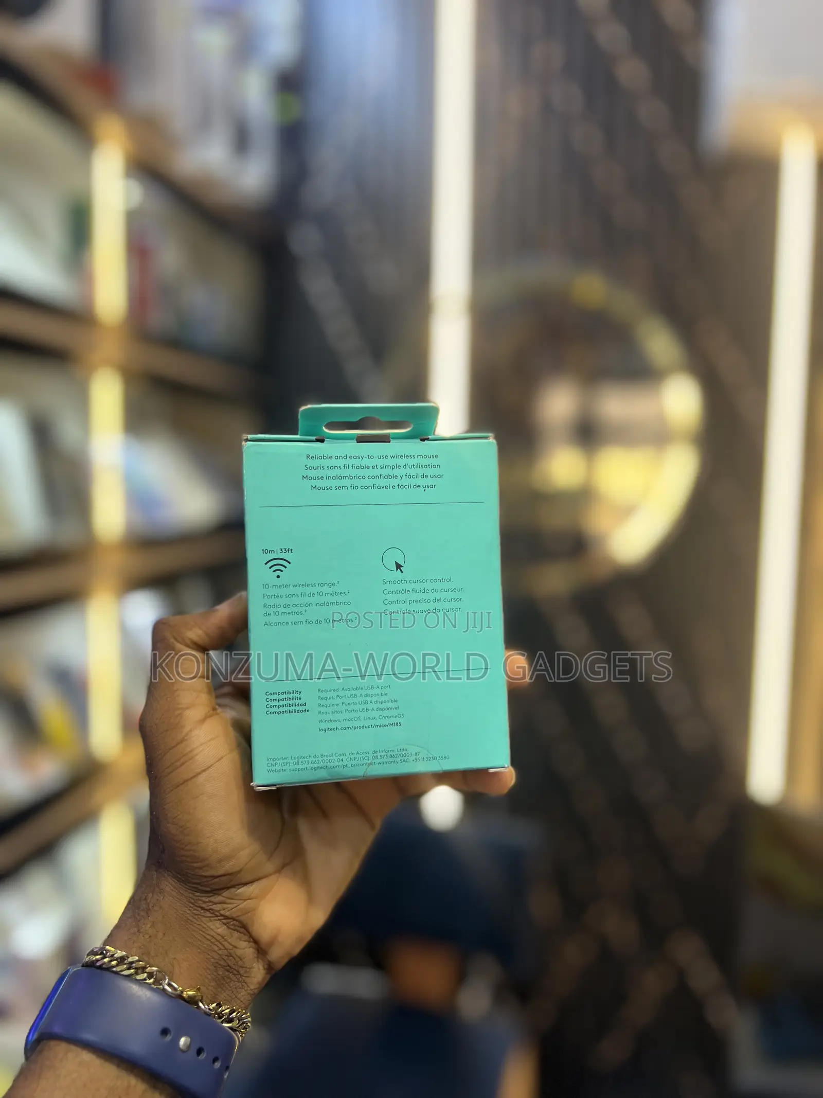 Logitech M185 Wireless Mouse (Original) – Usb Receiver in Port-Harcourt ...