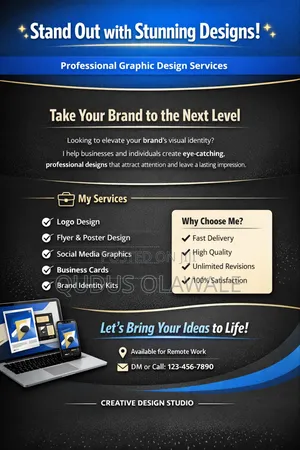 Professional Graphic Designer in Ikeja - Computer & IT Services, Qudus ...