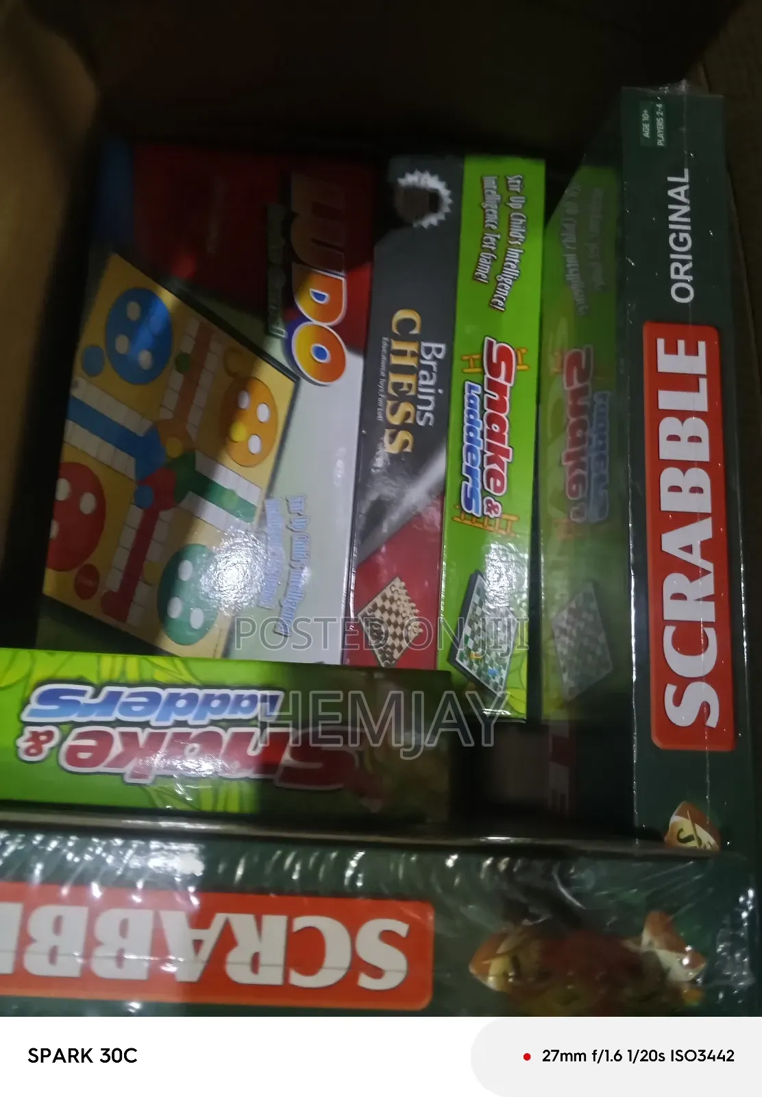 Standard Size Chess, Scrabble, Ludo, Snake and Ladder (1 Each) in Lagos ...