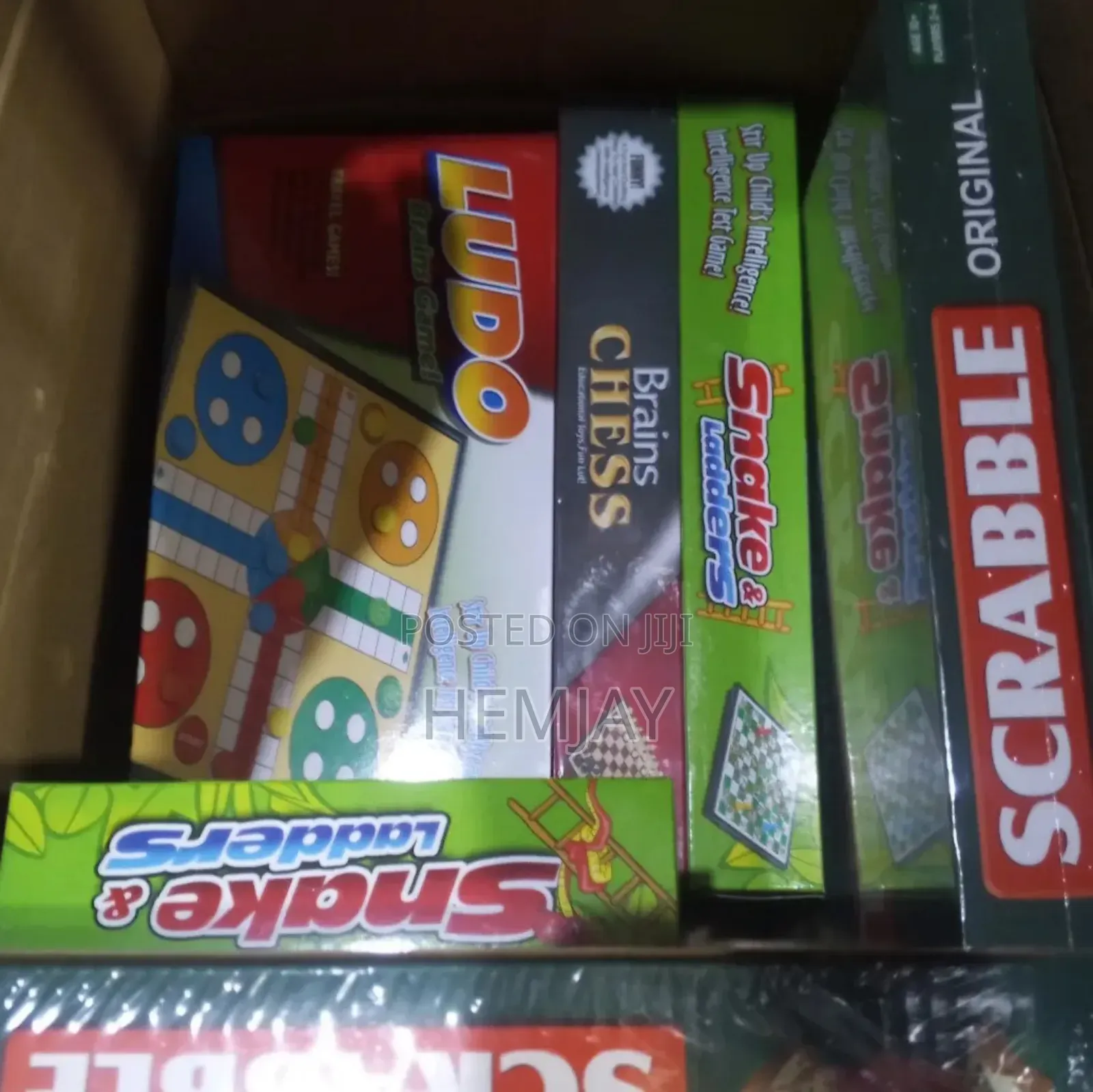 Standard Size Chess, Scrabble, Ludo, Snake and Ladder (1 Each) in Lagos ...