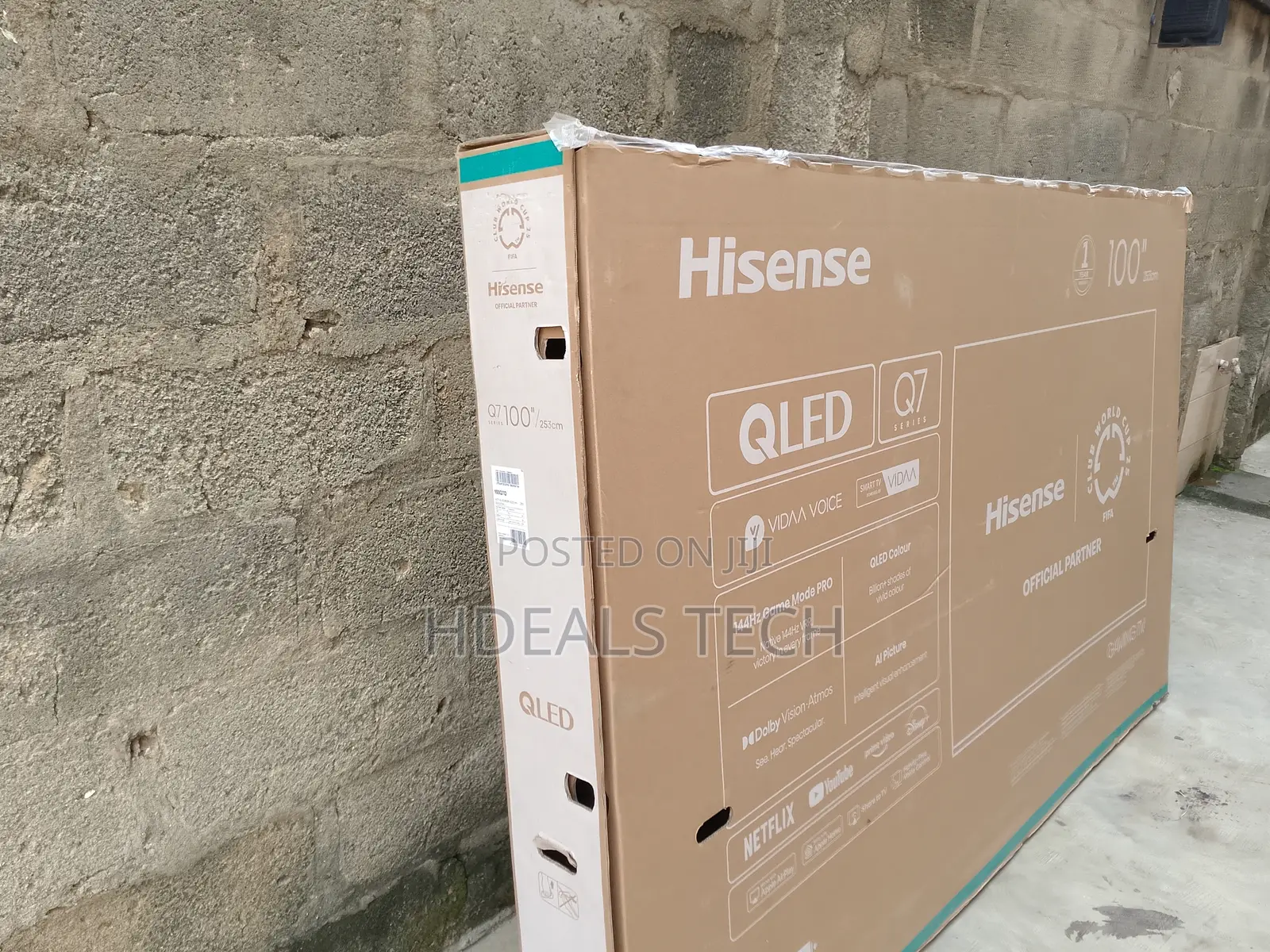Hisense 100” Smart Android Tv – Stadium Size View in Ogudu - TV & Video ...