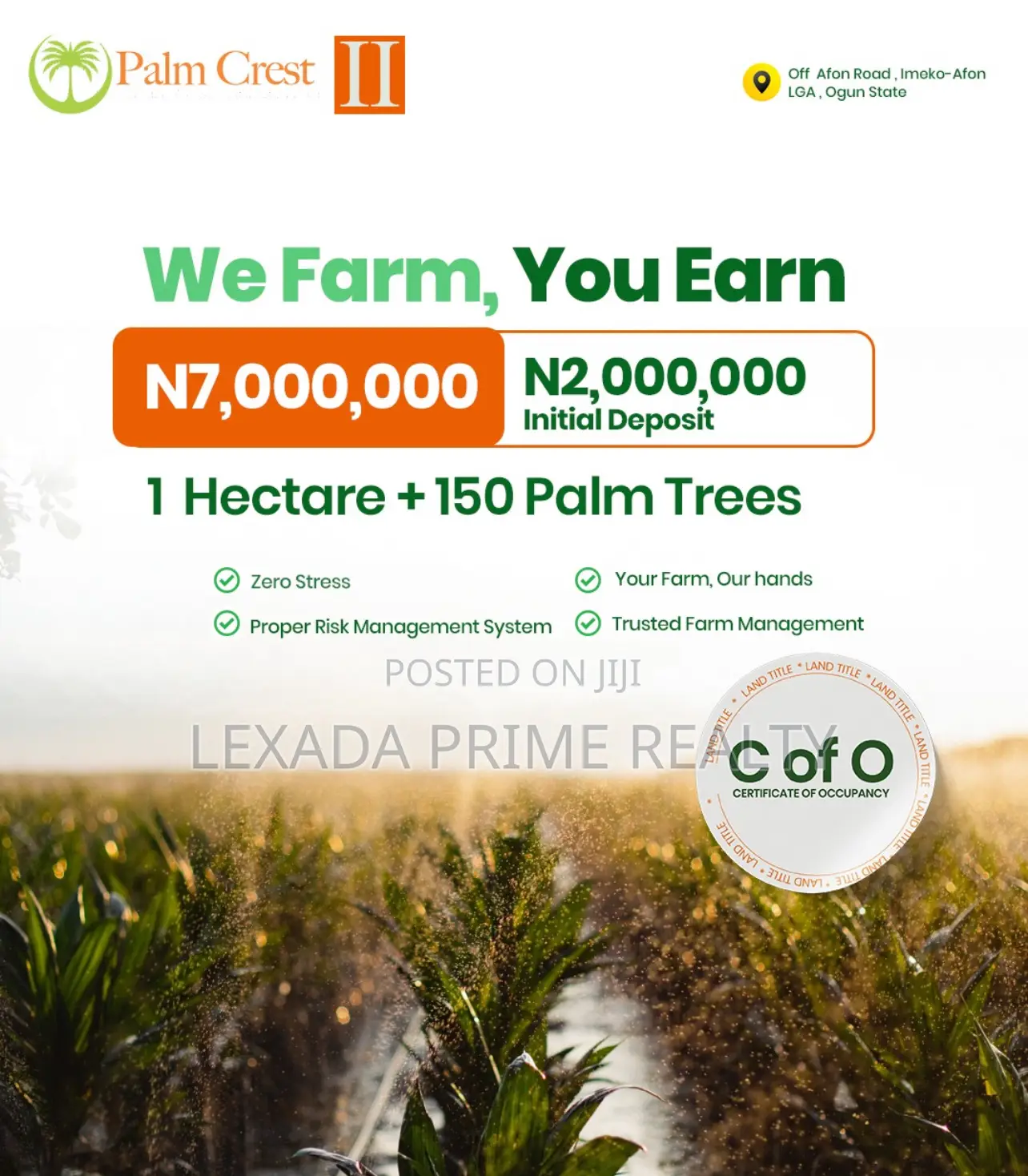 Palmcrest: The Crest of Innovation in Palm Oil in Imeko Afon - Land ...