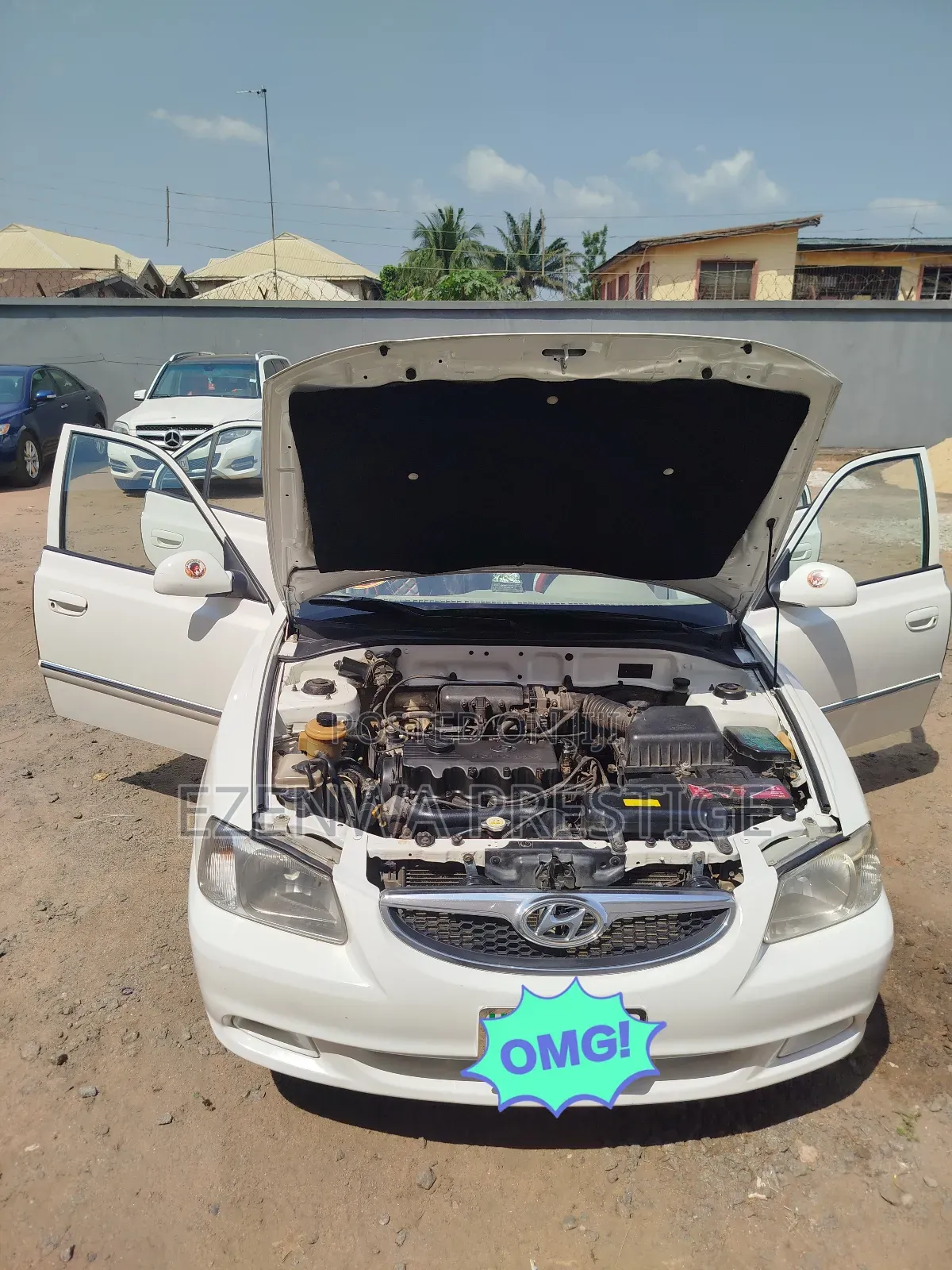 Hyundai Verna 2000 White in Oshimili South - Cars, Ezenwa Prestige ...