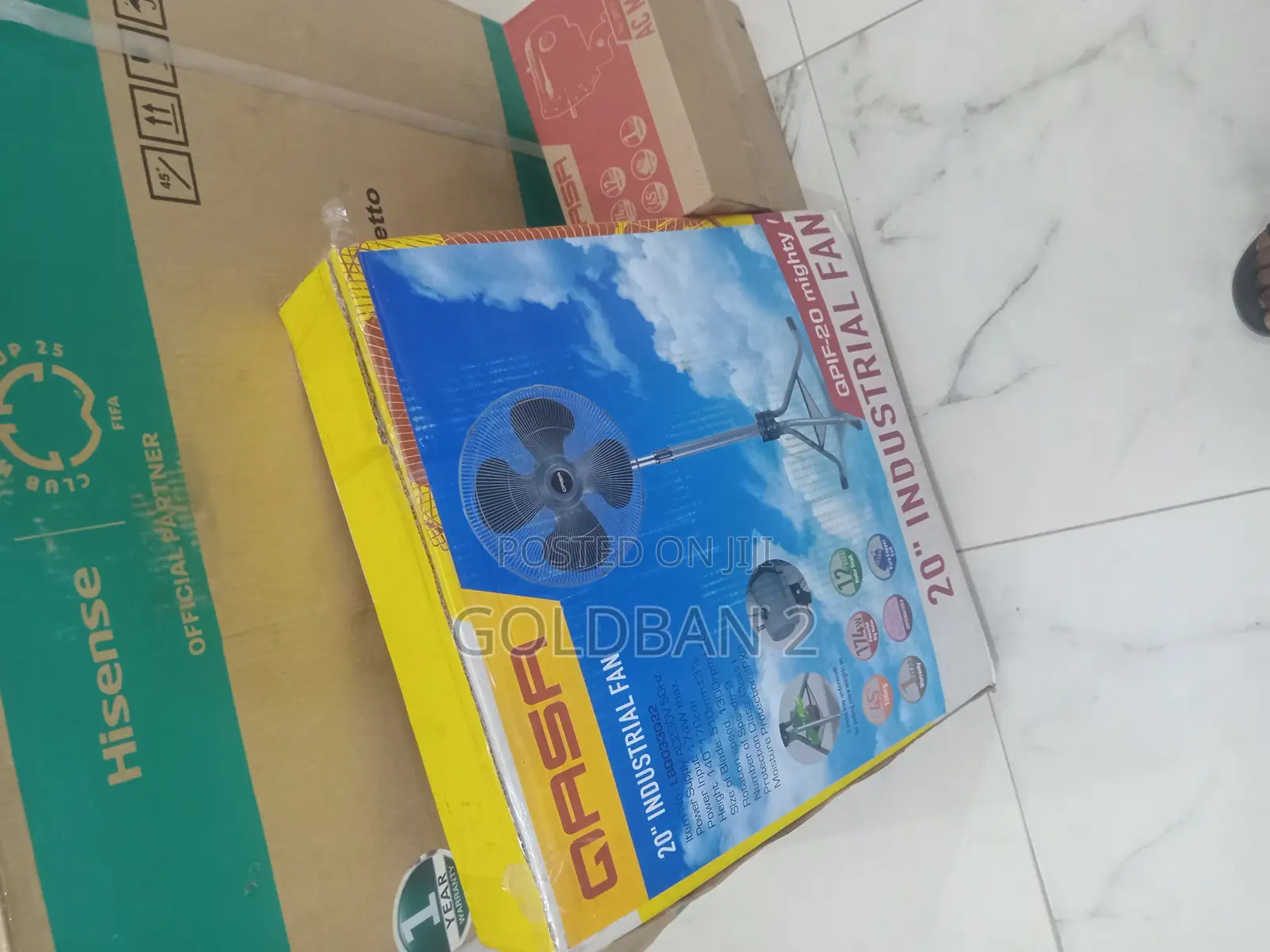 Qasa 20 Inch Industrial Fan Commercial Grade in Victoria Island - Home ...