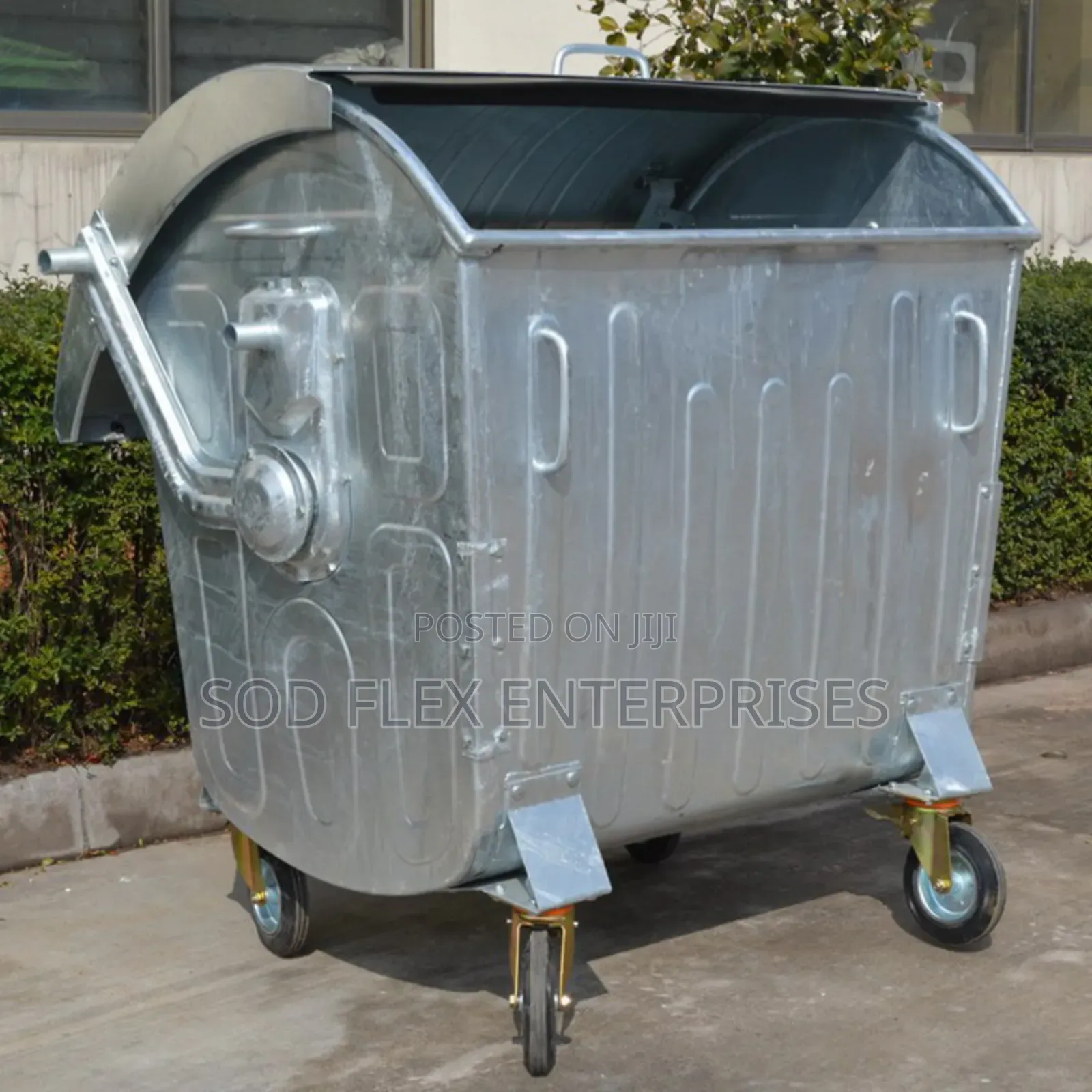 1,100l Imported Durable Pure Galvanized Waste/ Dust Bin in Lagos Island ...