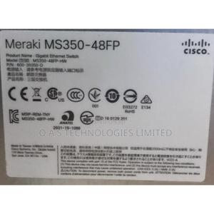 Cisco Meraki Ms350-48fpms350-48-Hw for sale - O A S Technologies ...