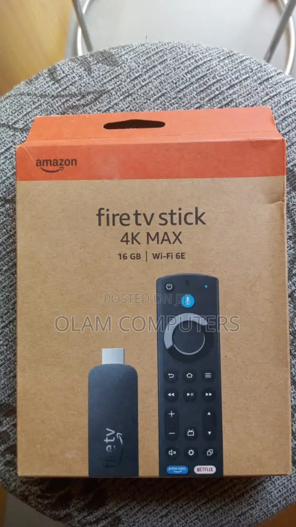 Amazon Fire Tv Stick Max 16gb/ Wi-Fi6e in Ikeja - TV & DVD Equipment ...