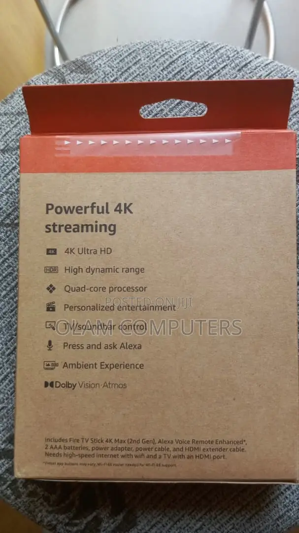 Amazon Fire Tv Stick Max 16gb/ Wi-Fi6e in Ikeja - TV & DVD Equipment ...