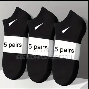 5 Pairs Men's Breathable Socks in Ikeja - Clothing Accessories ...