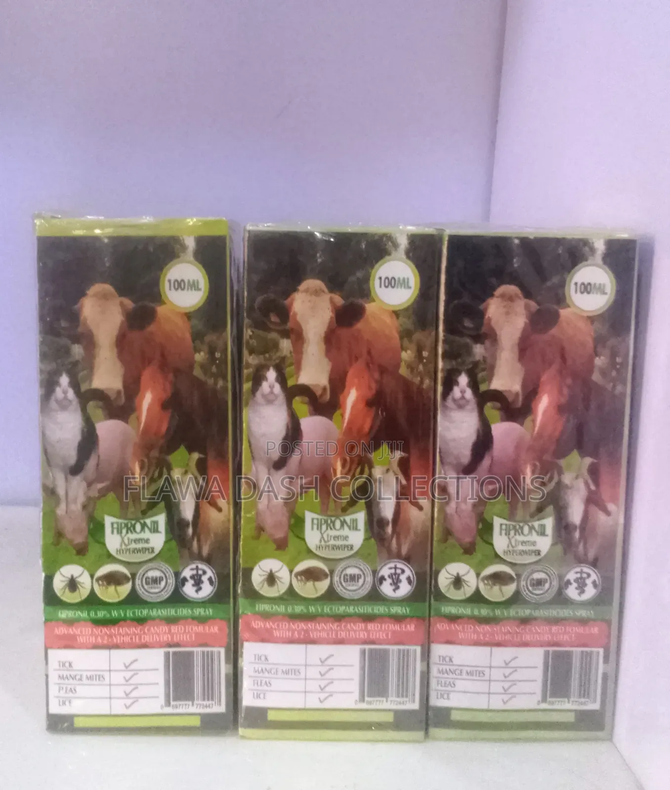 Fipronil Xtreme Hyperwiper Tick, Mange Mites, Fleas and Lice Spray in ...