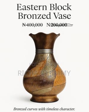 Eastern Block Bronzed Vase in Ikoyi - Home Accessories, Richard Jimmy ...
