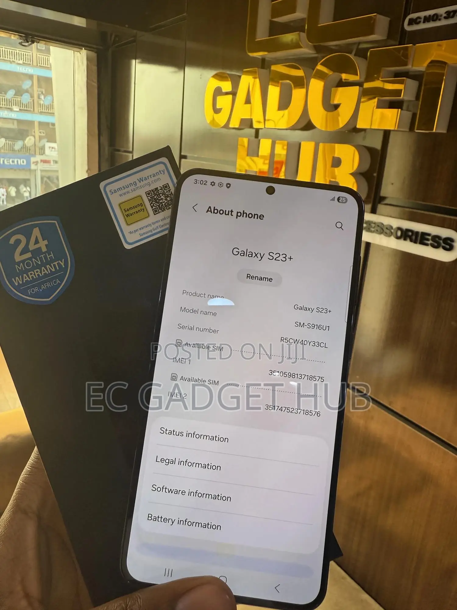 Samsung Galaxy S23 Plus 256 GB Black in Wuse 2 - Mobile Phones, Ec ...