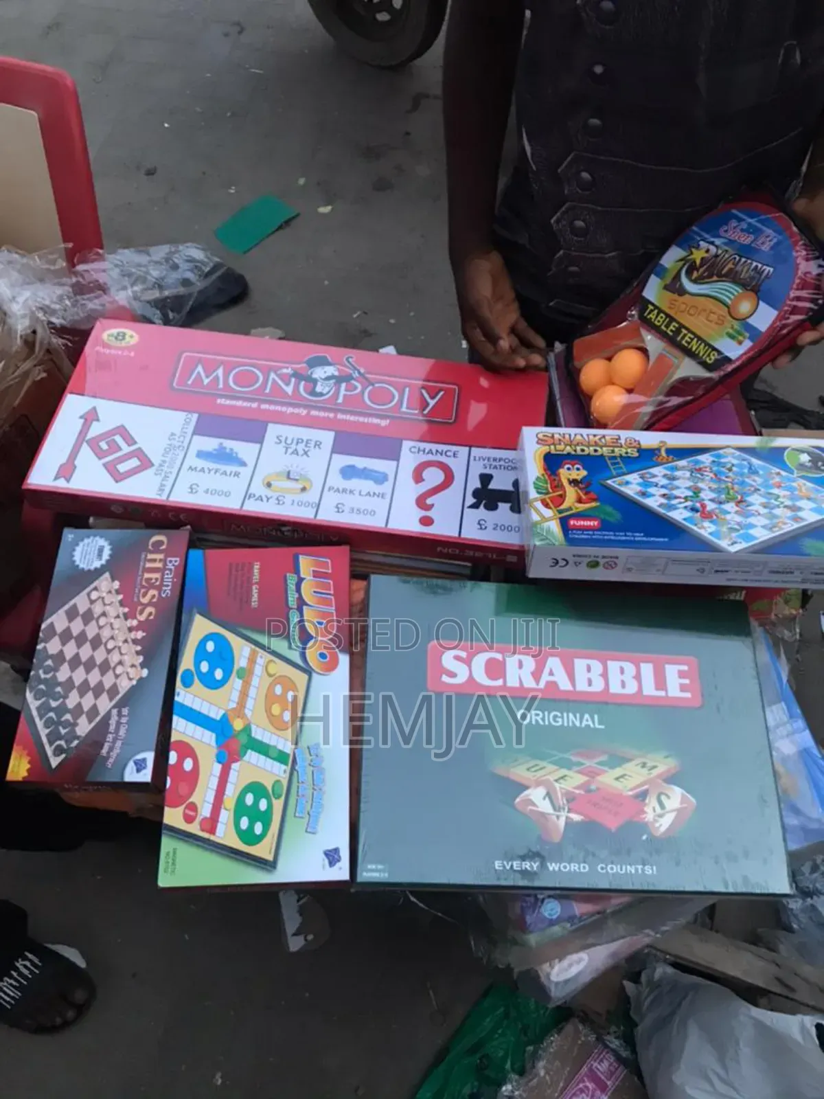 Standard Sizes (Monopoly, Scrabble, Ludo, Chess, Snake Ladder, Tennis ...