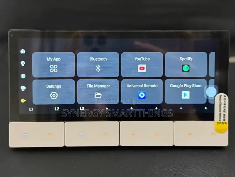 6inch Control Panel With 3 Gang Switch in Central Business District ...