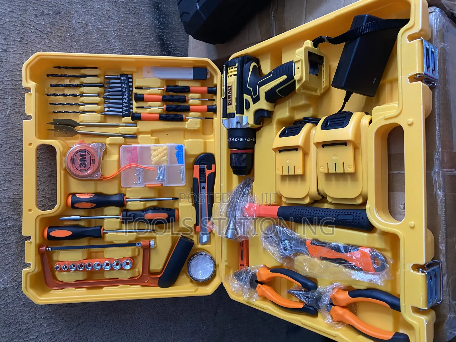 Dewalt Tools Box 10mm Battery Drill for sale - Tools Station Ng Price ...