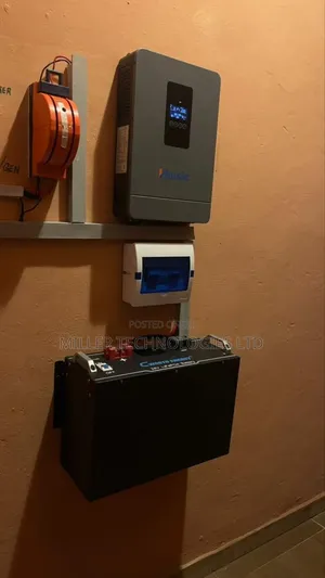 Haisic 4.2kva and Cworth Battery + Solar Panels Complete Installation ...