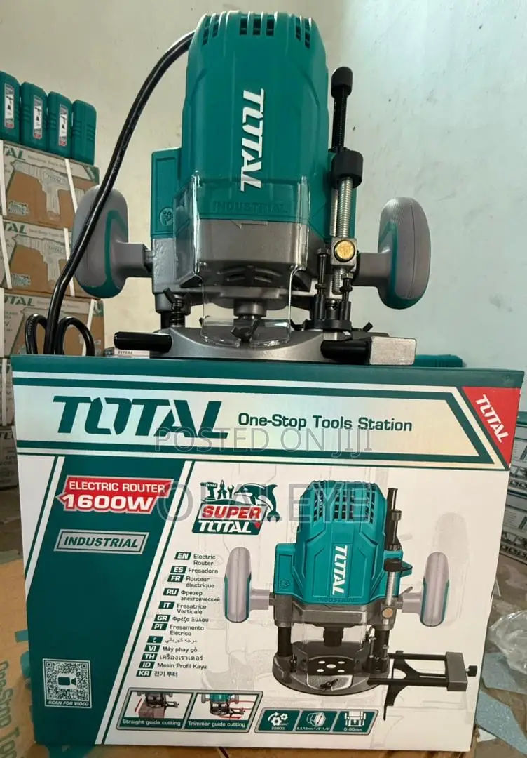 Total 1600w Router(Milling) Machine in Abeokuta South - Electrical Hand ...