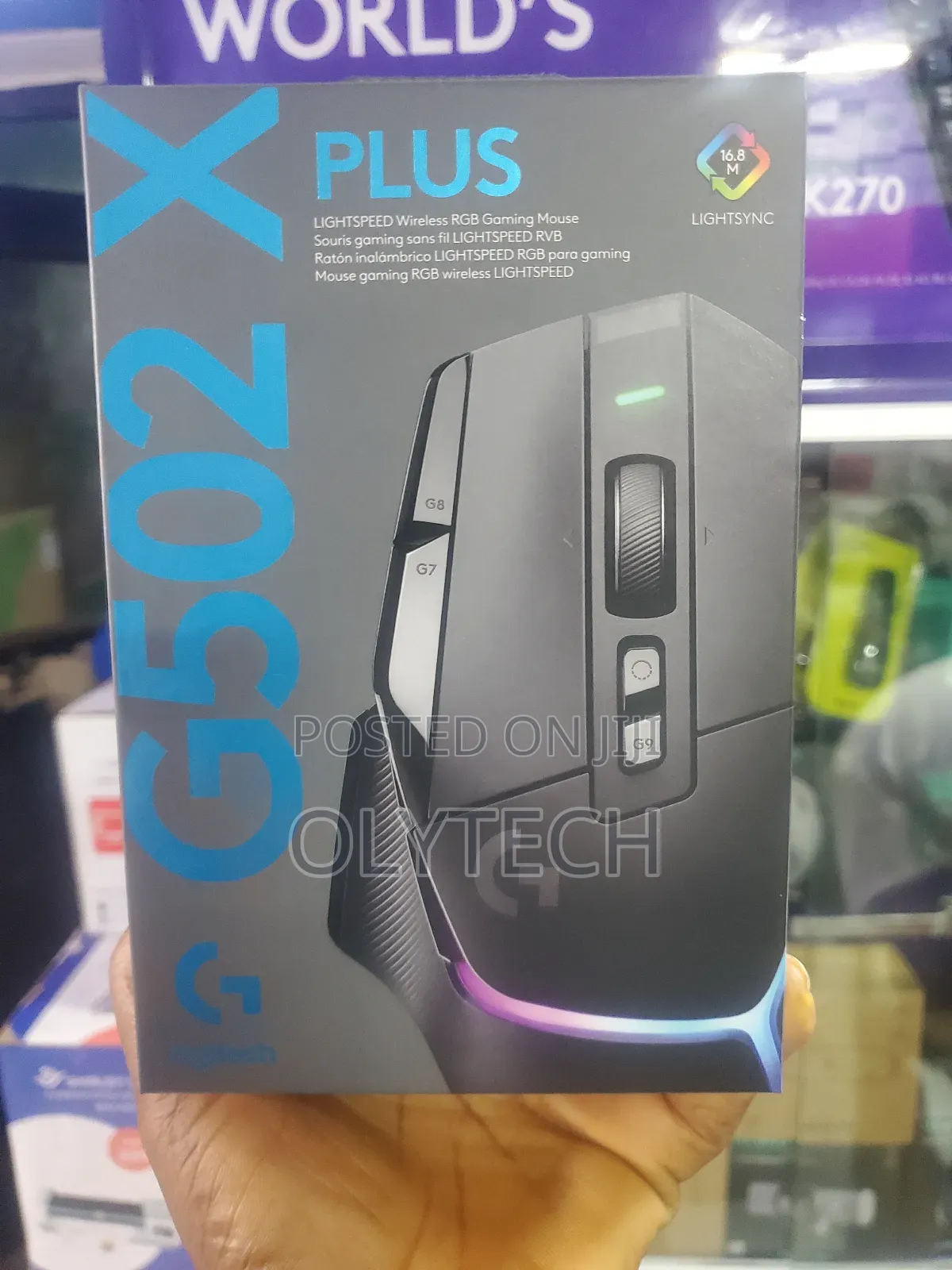 Logitech G502 X Lightspeed Wireless Gaming Mouse in Ikeja - Computer ...