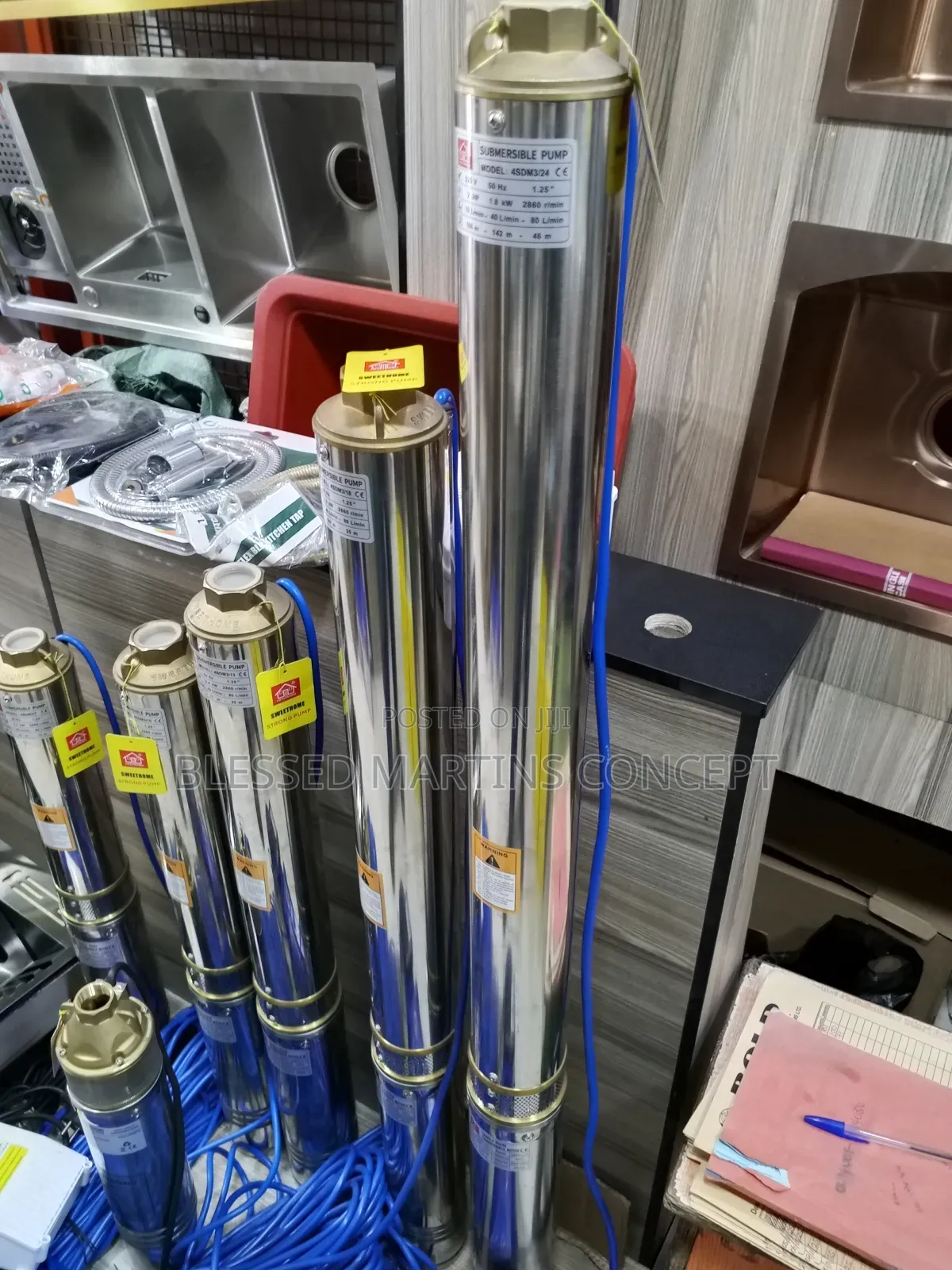 1.5hp Deepwell Submersible Pumping Machine. 100% Copper Coil in Orile ...